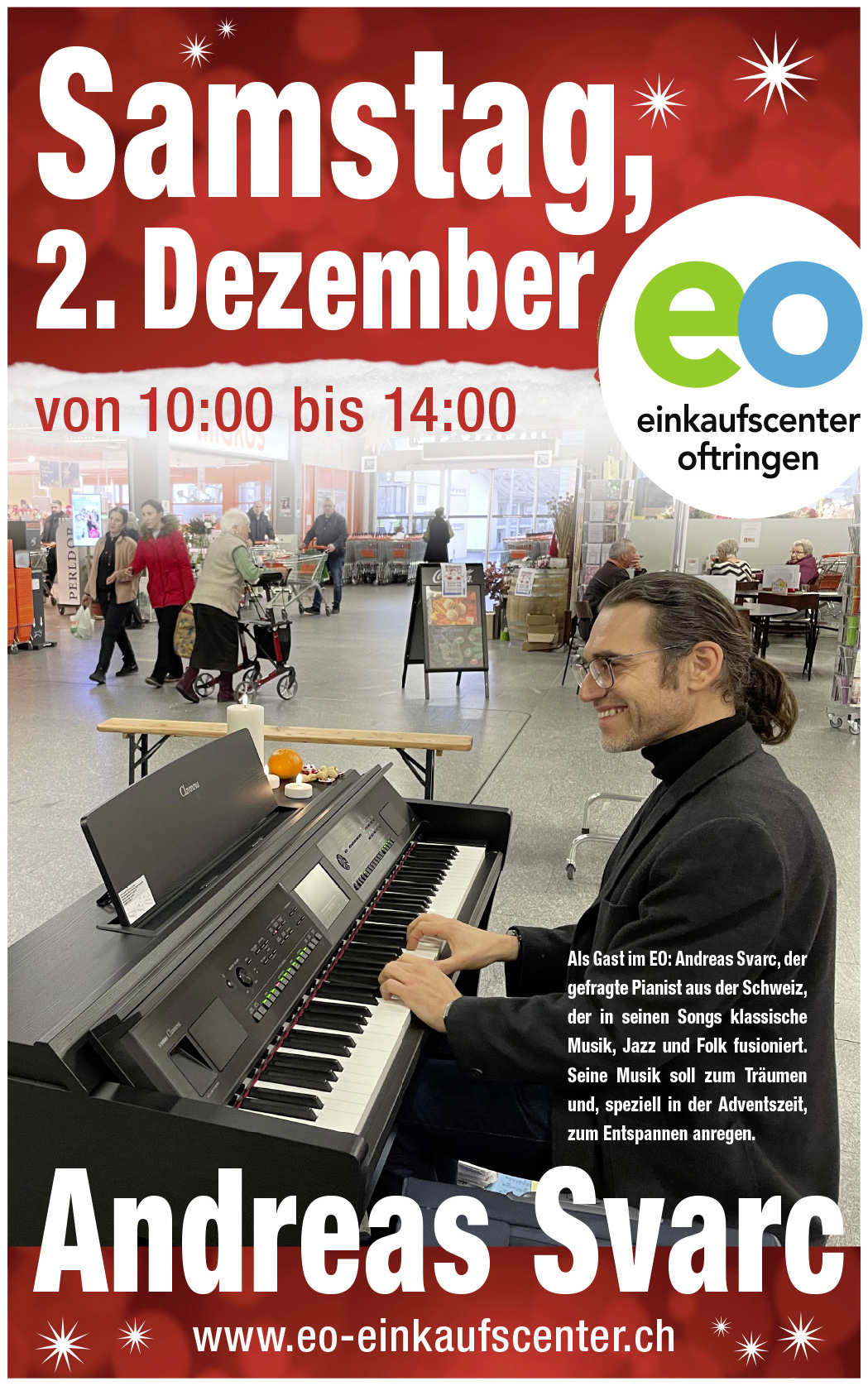 Andreas Svarc ... mit Musik zum Advent, zum Träumen und Entspannen